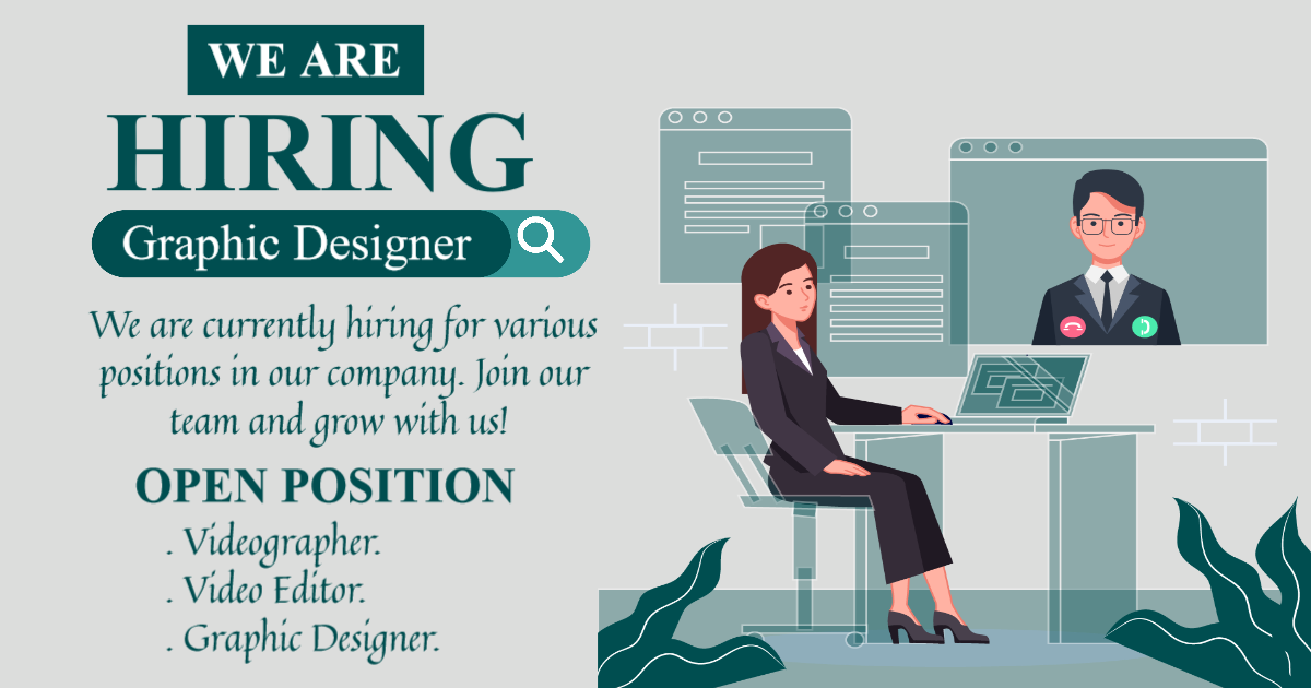Editable graphic designer hiring facebook post | Editable Facebook ...