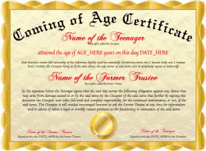 Certified Responsible Driver - Editable Teenagers - Coming of Age Temp